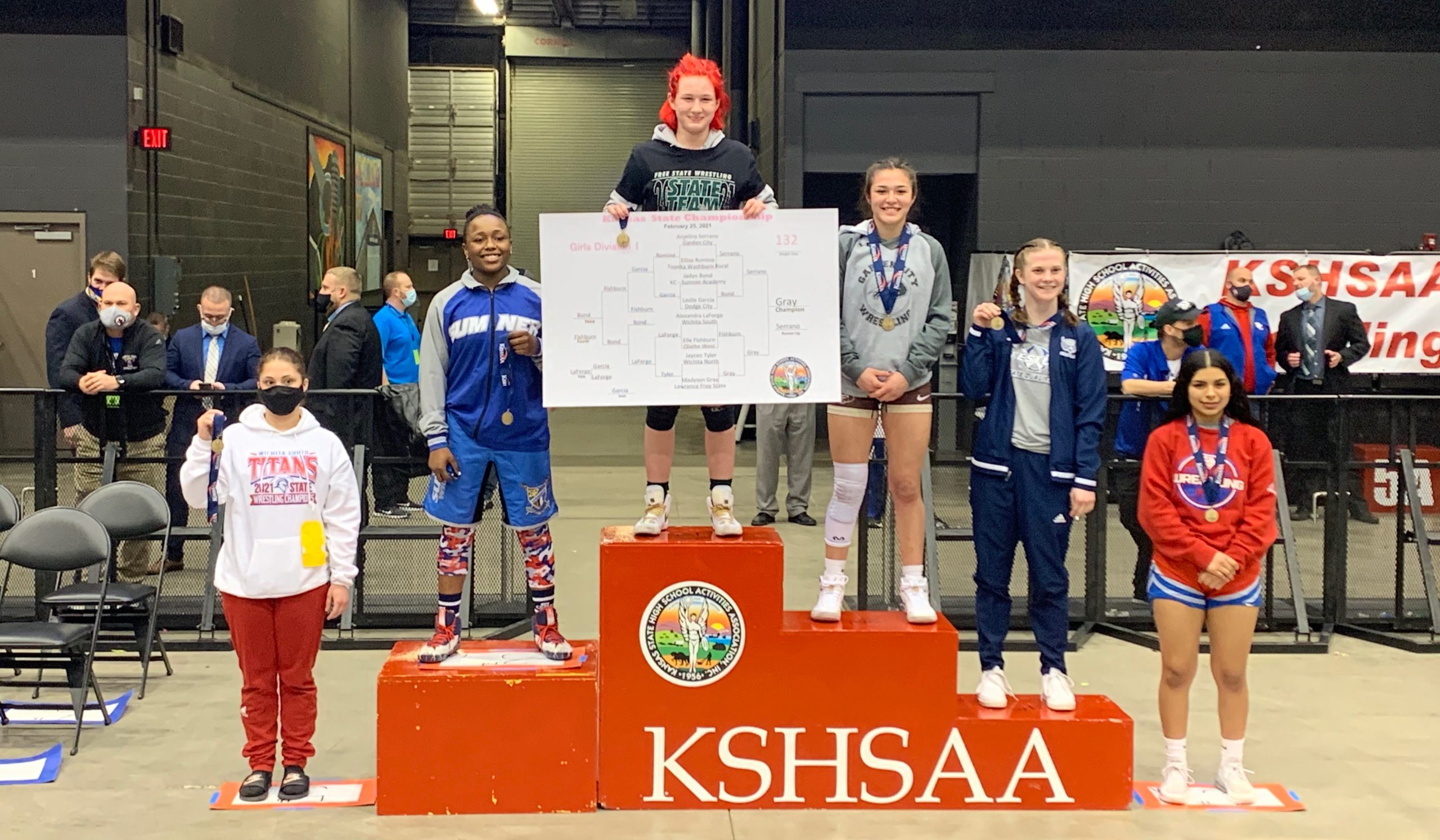 Free State junior Madyson Gray wins another state title in girls ...